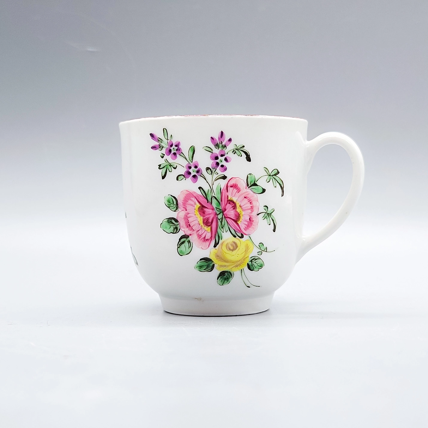 A Bristol coffee cup, circa 1775 - Jill Gosling Ceramics