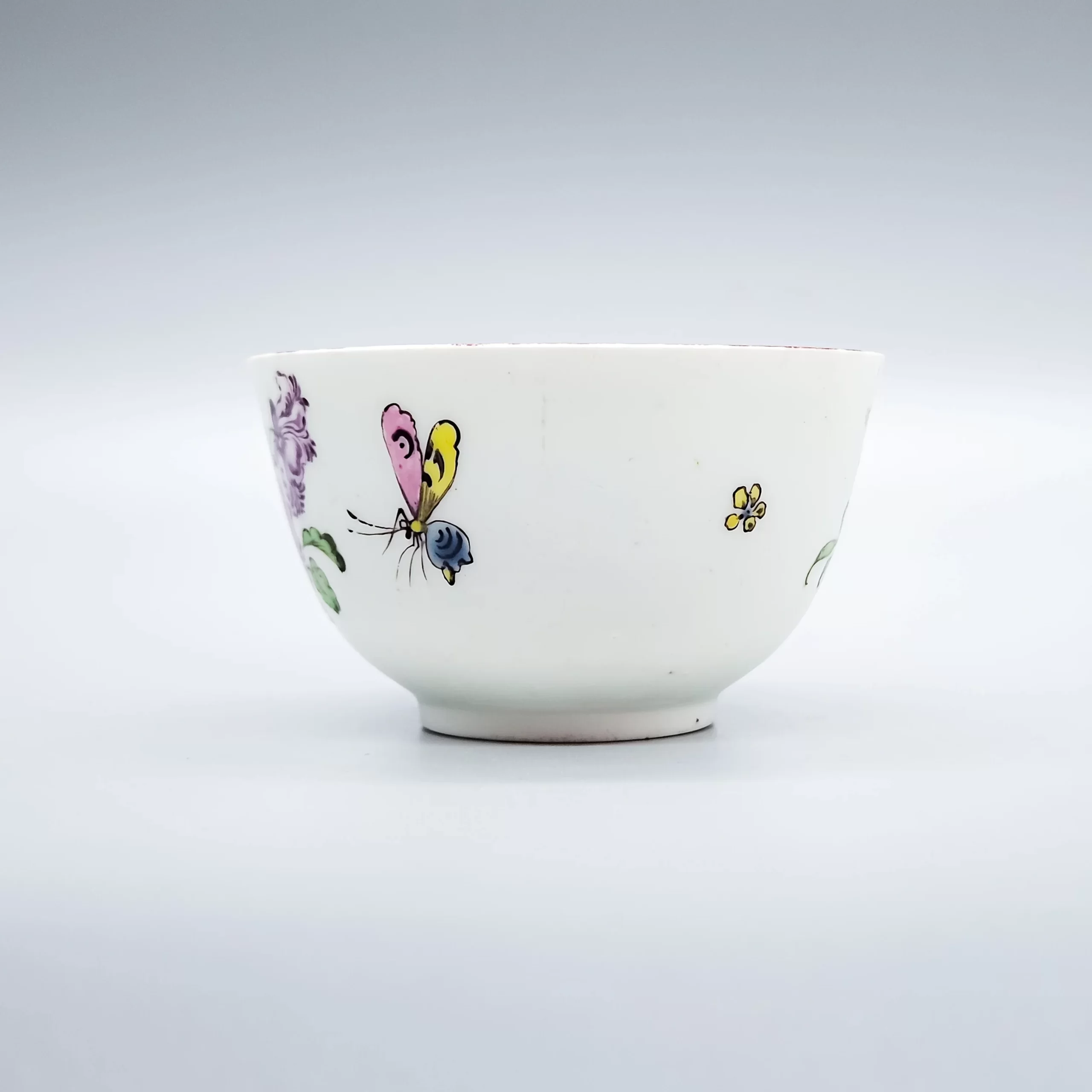 A Longton Hall teabowl, circa 1755 - Jill Gosling Ceramics