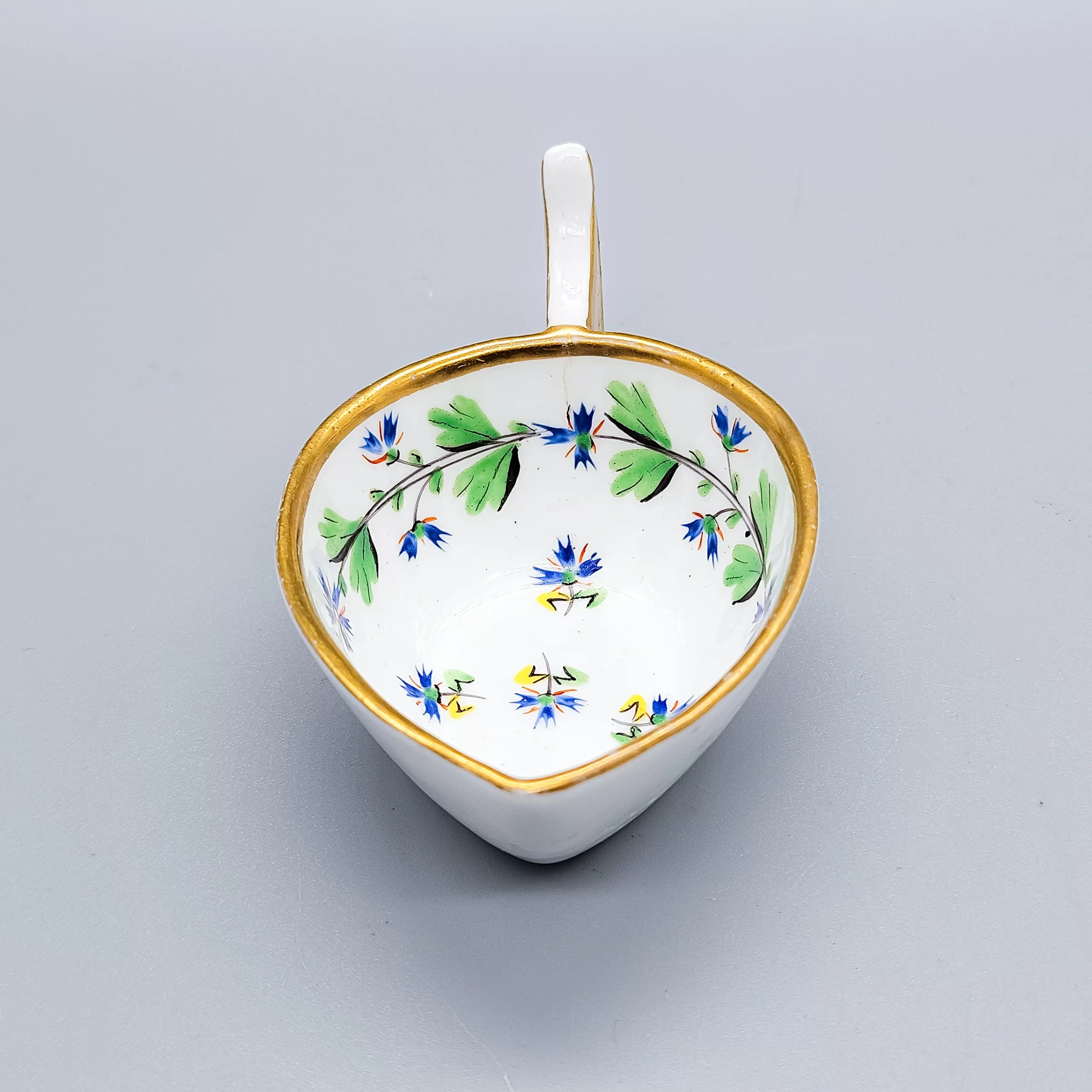 A rare Spode porcelain butter boat, circa 1820 - Jill Gosling Ceramics
