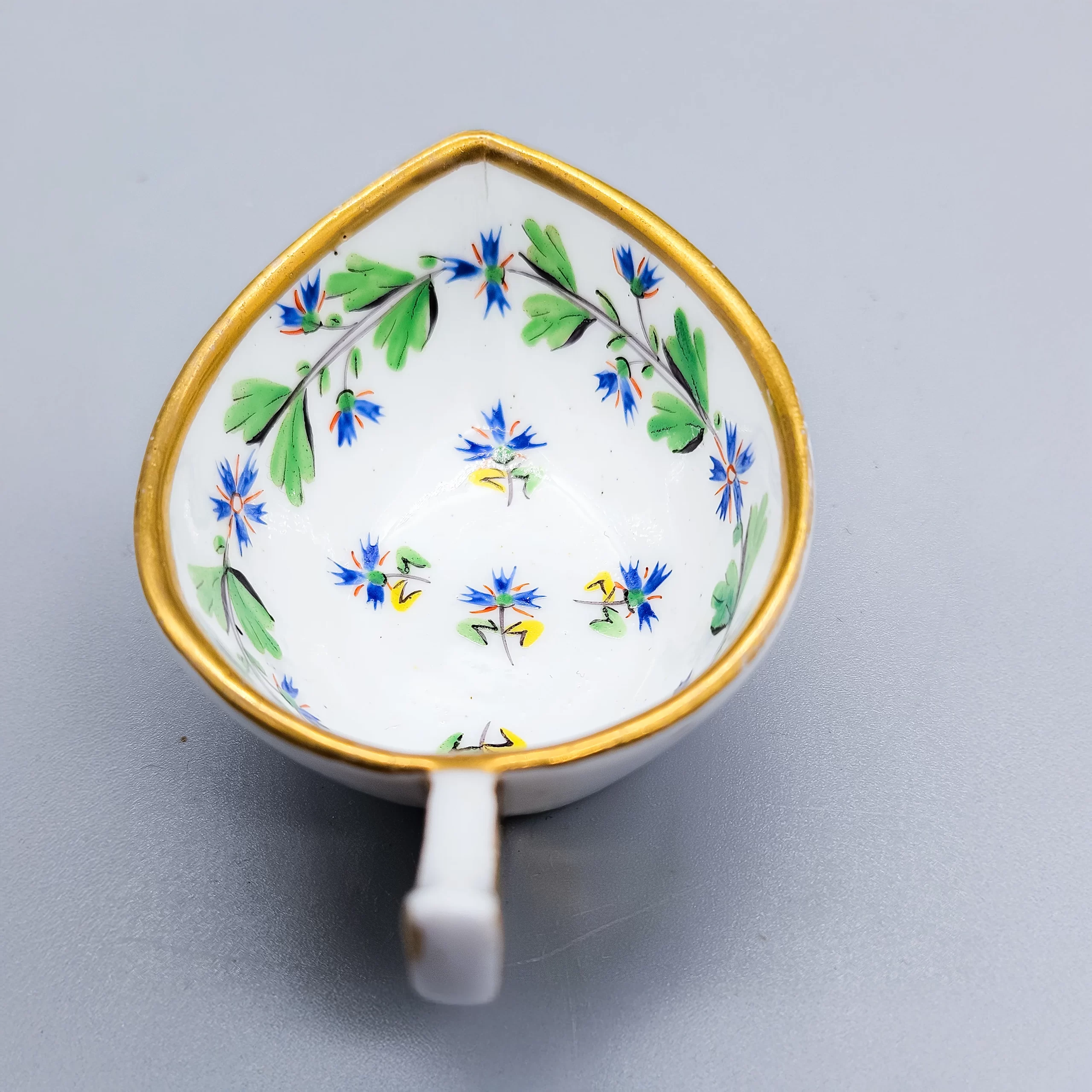 A rare Spode porcelain butter boat, circa 1820 - Jill Gosling Ceramics