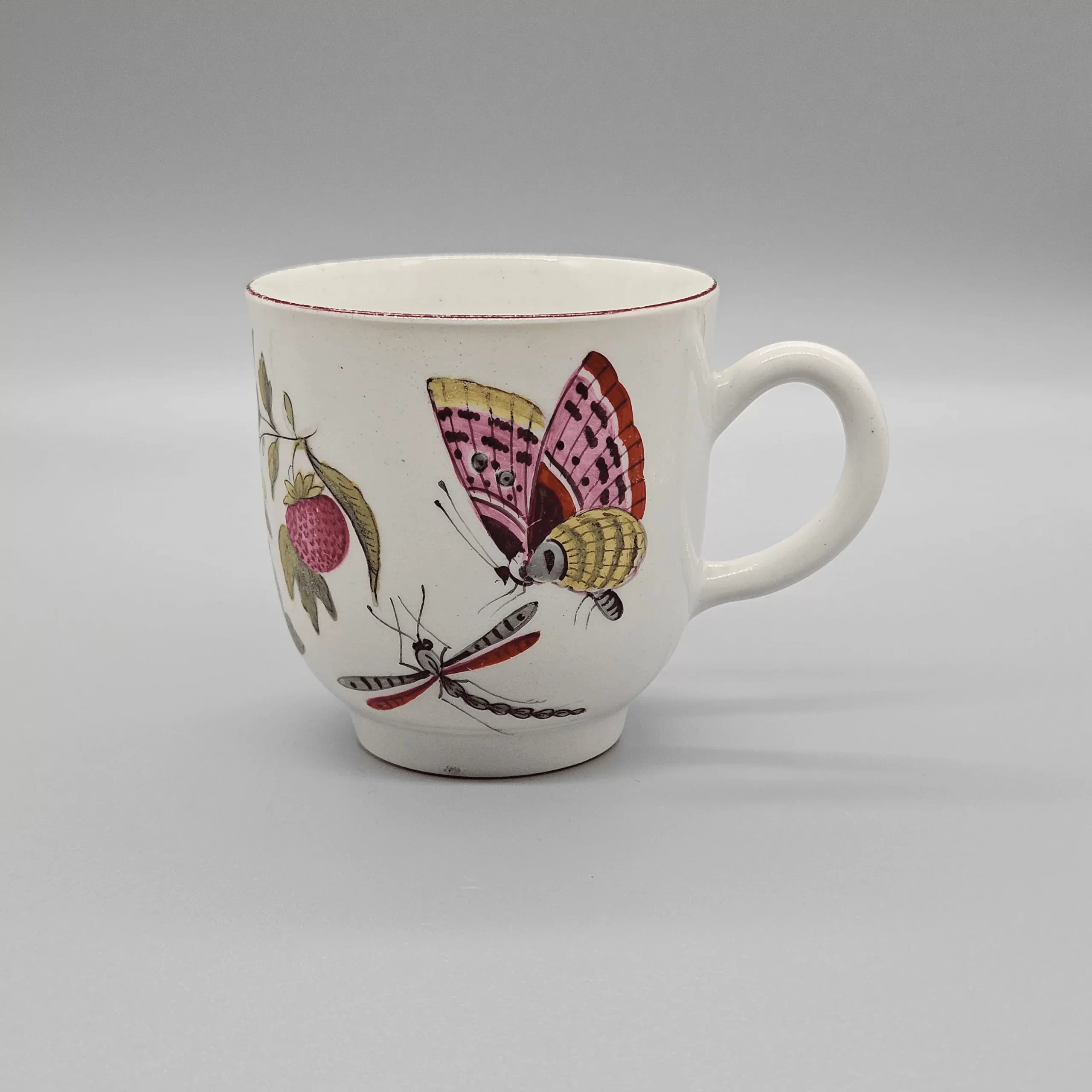A rare Bow coffee cup, circa 1756-58 - Jill Gosling Ceramics