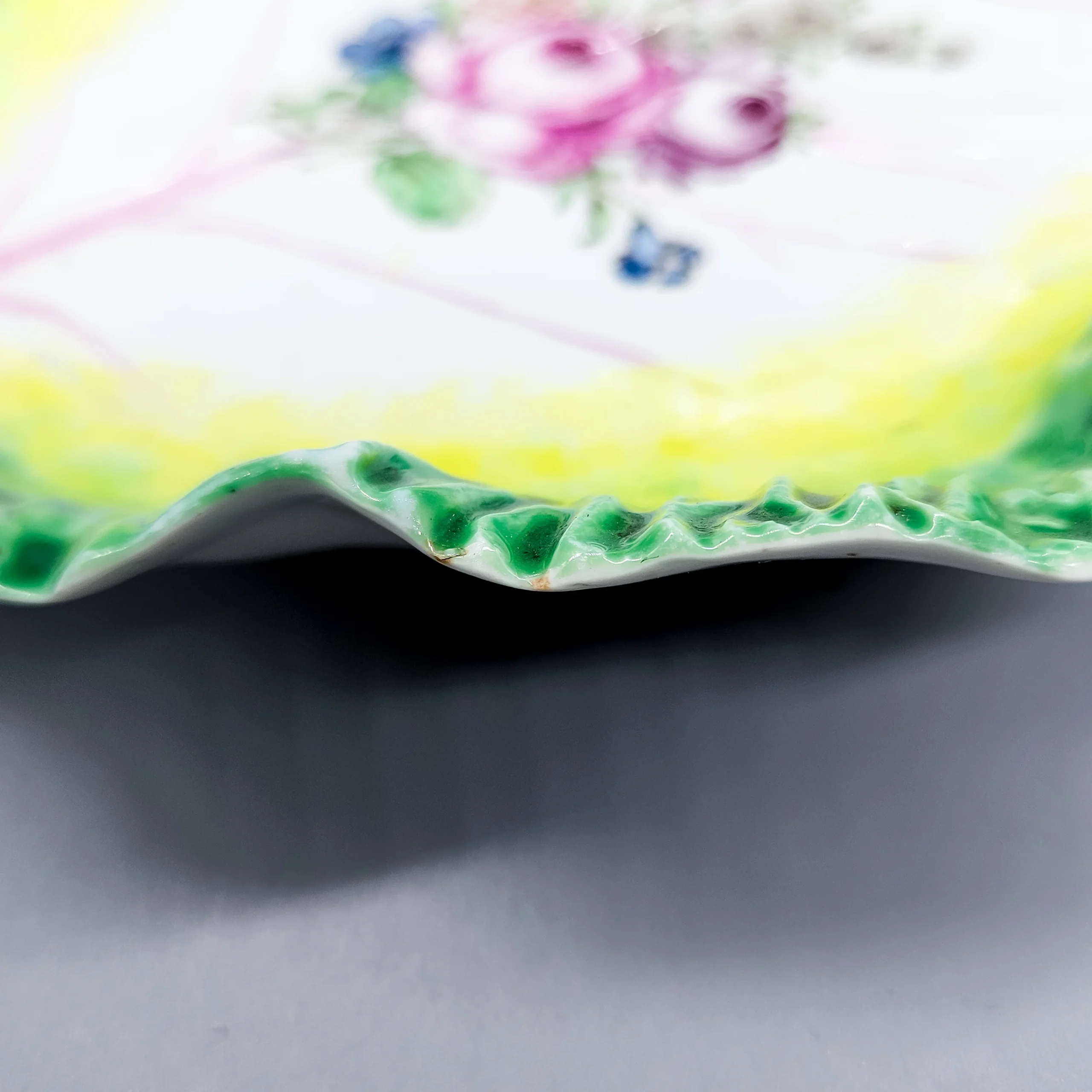 A Longton Hall leaf-shaped dish, circa 1755 - Jill Gosling Ceramics
